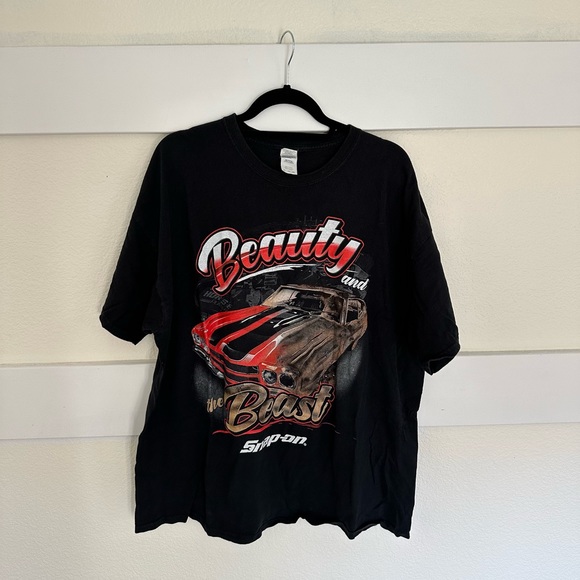 Snap On | Shirts | Mens Beauty And The Beast Snap On Racing Tee Sz Xxl ...